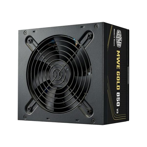 【ATX 3.1準拠・80PLUS GOLD認証 「MWE Gold」非モジュラー電源ユニット 850W・ブラックカラーモデル】 検索キーワード:Ｃｏｏｌｅｒ　Ｍａｓｔｅｒ パーツ|電源ユニット メーカー型番:MPE-8506-ACAG-B...
