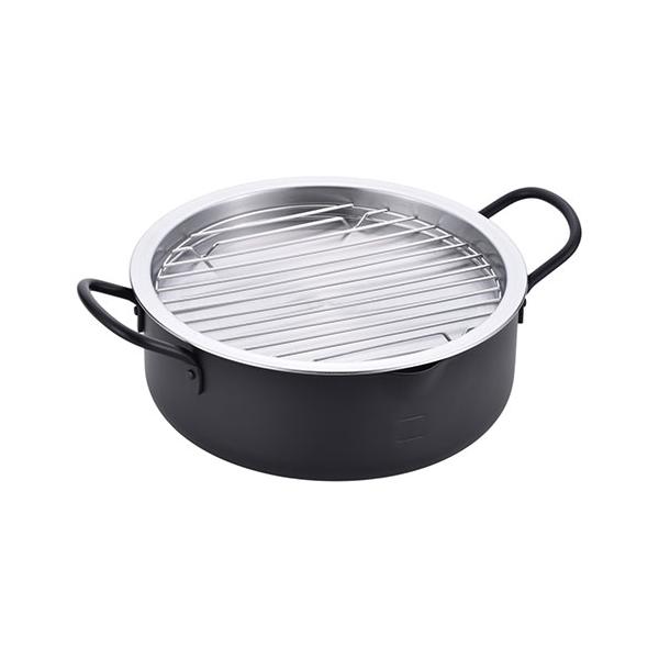 【重ねてスッキリ!収納上手な天ぷら鍋。】 検索キーワード:ノーブランド キッチン用品|調理用品 メーカー型番:BRT-20 BRT20