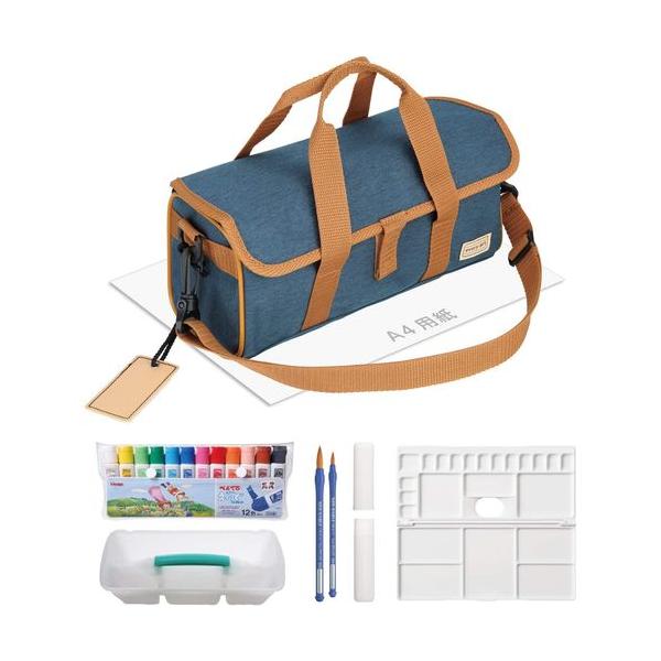 【えのぐセット。 絵の具セット 画材セット 洗濯可 コンパクトモデル。】 検索キーワード:ぺんてる|PENTEL 筆記用具|筆記用具 メーカー型番:ZST30-CN ZST30CN