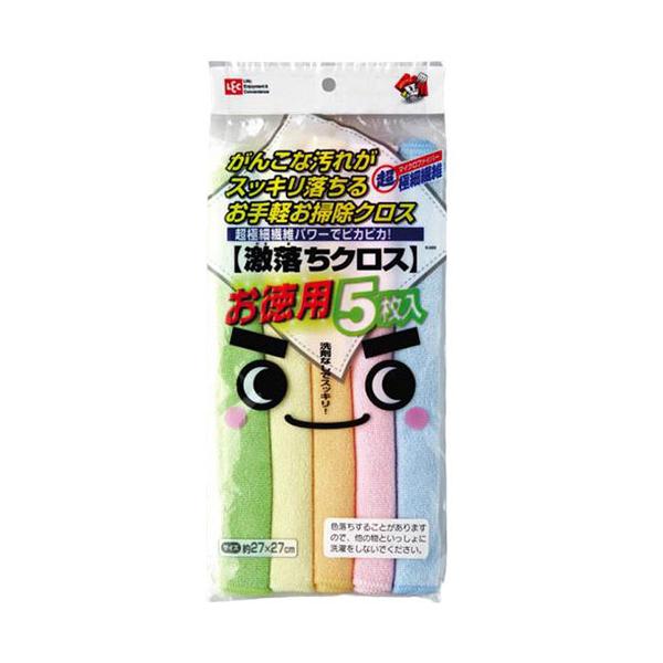 【超極細繊維が油汚れやほこりなどをスッキリ落とし、水滴をすばやく拭き取り、落とした汚れを残さず繊維内に取り込みます。○家電製品 家具 鏡 窓ガラスなどの汚れ 手アカに。○お徳用5枚入りパック!。○ミクロ】 検索キーワード:レック 家庭用イン...