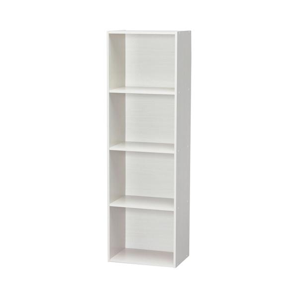 【組み立て簡単、Ａ４タテ型ファイルがピッタリ収まる。】 検索キーワード:アイリスオーヤマ ファニチャー|　 メーカー型番:CX-4F-OW CX4FOW