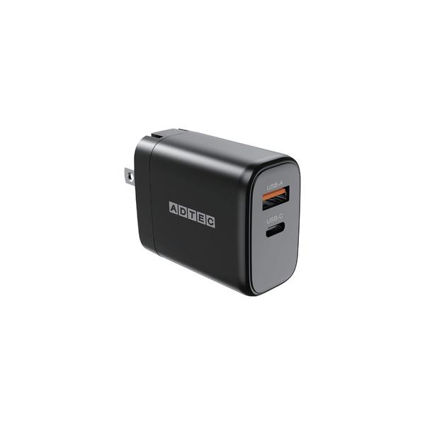 【タブレット、スマホ、モバイルルーターなど同時にデバイスを接続する方に便利です。】 検索キーワード:アドテック モバイルアクセサリー|AC・充電器（モバイル） メーカー型番:APD-V065AC-BK APDV065ACBK