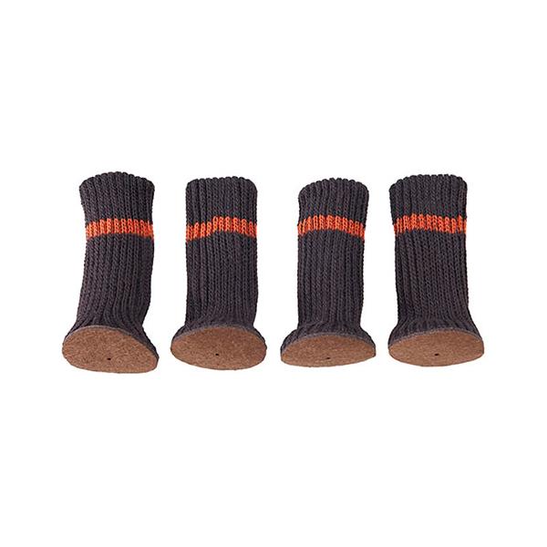 【フェルト付きイス脚カバー ブラウン】 検索キーワード:スマイルキッズ ファニチャー|パソコンチェアー メーカー型番:AIC-07BR AIC07BR