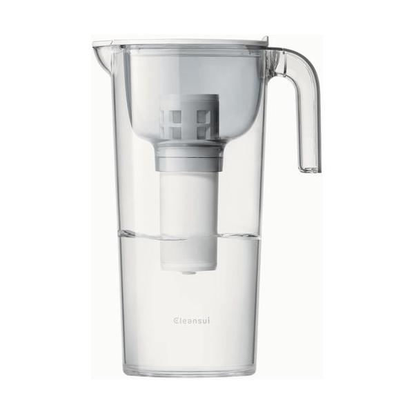 【お子様でも持ちやすい取っ手付きで、様々な場所に収納しやすいスマートサイズの中容量モデル。】 検索キーワード:三菱ケミカル・クリンスイ|Mitsubishi キッチン用品|浄水器 メーカー型番:CP503-GR CP503GR