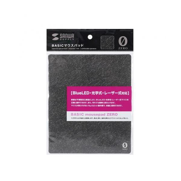 【基本を押さえたベーシックマウスパッド】 検索キーワード:サンワサプライ|SANWA SUPPLY アクセサリー|マウスパッド メーカー型番:MPD-OP53BKN MPDOP53BKN