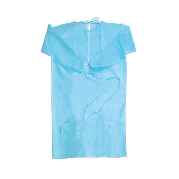 【経済性に優れたPP（ポリプロピレン）不織布を使用したアイソレーションガウンです。】 検索キーワード:オオサキメディカル 保護・手袋・ウエア２|白衣、ウェアー メーカー型番:51057