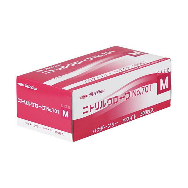 【【食品衛生法適合】省スペースのスマートパック採用。1枚ずつ取り出しやすい、食品衛生法適合のニトリルグローブ。】 検索キーワード:共和 保護・手袋・ウエア２|一般手袋 メーカー型番:NO.701-M NO.701M