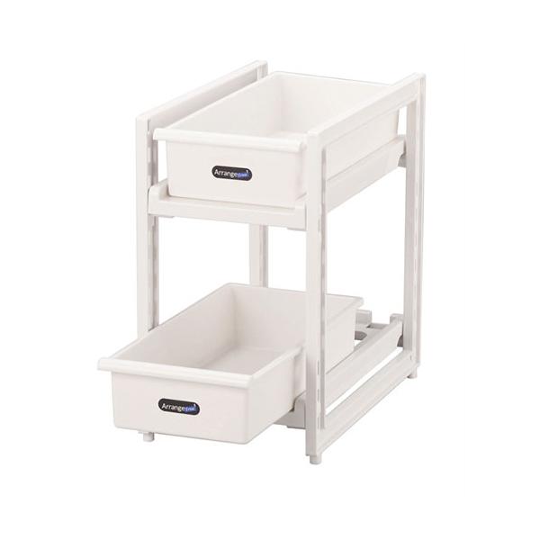 【アレンジフリー シンク下スライドストッカー2段】 検索キーワード:　 キッチン用品|調理用品 メーカー型番:H-5808 H5808