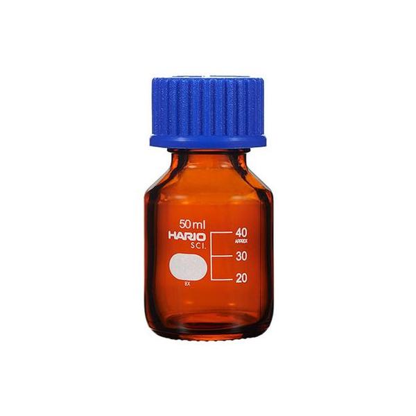 【(茶)耐熱ねじ口瓶（液切リング付） GL-32 50mL NBB-50-SCI】 検索キーワード:HARIO キッチン用品|キッチン用品 メーカー型番:63-5510-09 63551009