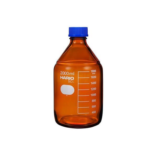 【(茶)耐熱ねじ口瓶（液切リング付） GL-45 2000mL NBB-2L-SCI】 検索キーワード:HARIO キッチン用品|キッチン用品 メーカー型番:63-5510-14 63551014