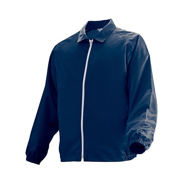 【ブルゾンのクリーンウェアです。作業者からの発塵とESD防止対策に。】 検索キーワード:ミドリ安全 文具事務用品|文具事務用品 メーカー型番:C3208N-UE-L C3208NUEL