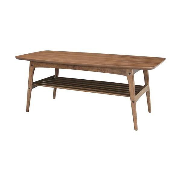 【サイズ(cm)：W105×D50×H40。カラー：ブラウン。】 検索キーワード:東谷 家庭用インテリア／雑貨|テーブル メーカー型番:TAC-228WAL TAC228WAL