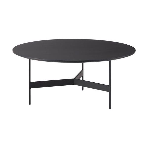 【サイズ(cm)：W78×D78×H33.5。カラー：ブラック。】 検索キーワード: テーブル | ブラック|東谷 家庭用インテリア／雑貨|テーブル メーカー型番:HIT-233BK HIT233BK