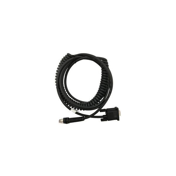 【PowerScanシリーズ用RS232Cコイルケーブル 3.7m】 検索キーワード:Ｄａｔａｌｏｇｉｃ　Ｓｃａｎｎｉｎｇ ケーブル|シリアルケーブル メーカー型番:CAB-459 CAB459