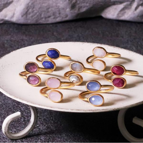 ブランドnanotta （ANTICO / アンティコ シリーズ) アンティーク &amp; ヴィンテージ コレクション商品nanotta アンリファインドカット 天然石 リング 指輪 アンティーク ゴールド K22 22金 22K トルコ...