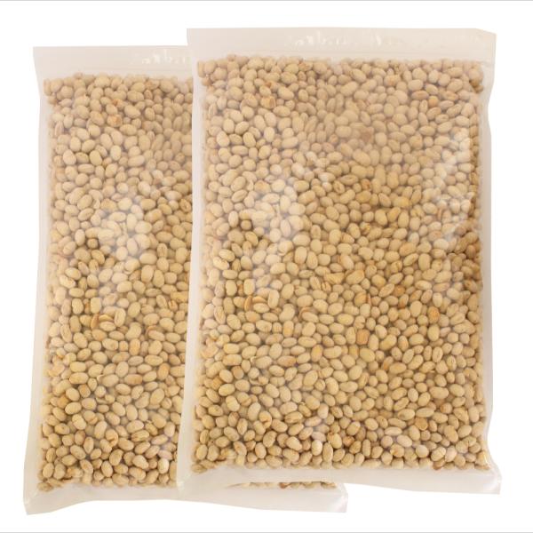 九州産の「フクユタカ」を熱風でカリッとローストしました。「フクユタカ」はタンパク質含量が高く、コクのある味わいが特徴で、熱風でローストする事により「フクユタカ」本来の味わいが活きた商品となっています。商品名：九州産ソフト煎り大豆1kg×2袋...