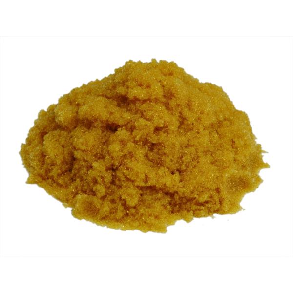 強酸性陽イオン交換樹脂【軟水用】 容量3L食品グレード(1)架橋ポリスチレンを母体とするゲル型の強酸性陽イオン交換樹脂で、優れた物理的・化学的特性を有しております。(2)工業用の軟化製造用として使用され、原水中のカルシウム、マグネシウムを樹...