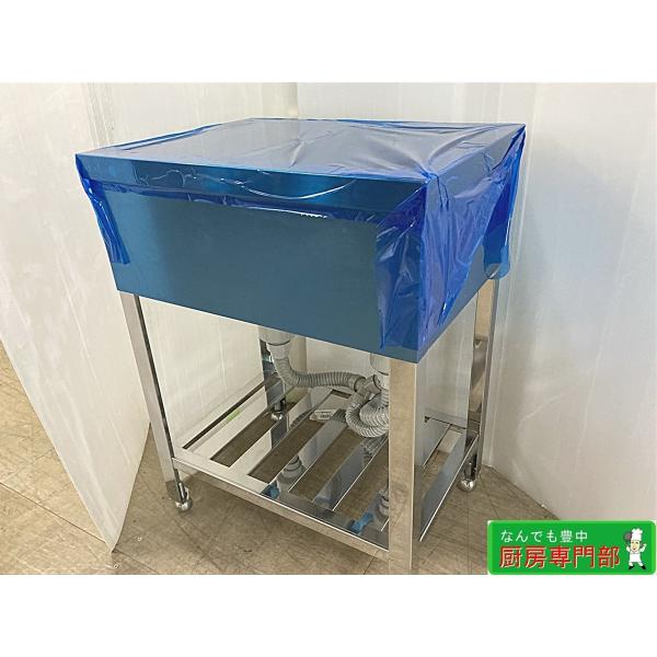 【新品】◆2槽シンク W600ｘD450ｘH800  業務用 ステンレス製 新品厨房◆