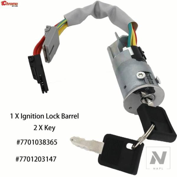 VAUXHALL VIVARO MOVANO RENAULT MASCOTT イグニッション バレル スイッチ ロック キー2個 7701203147 7700765533 トラック■仕様 【爆買】原産地:中国本土