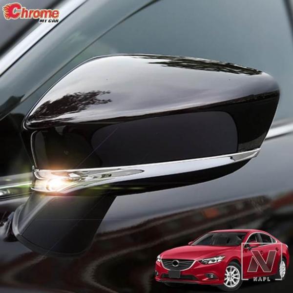 マツダ 6 アテンザ GJ 2013-17 リアビュー サイドドアミラーカバー トリムストリップ モールディング デコレーション■仕様 【爆買】高懸念化学物質:なし幅:2インチ長さ:2インチ外部テスト認証:ISO9001適合:2013-20...