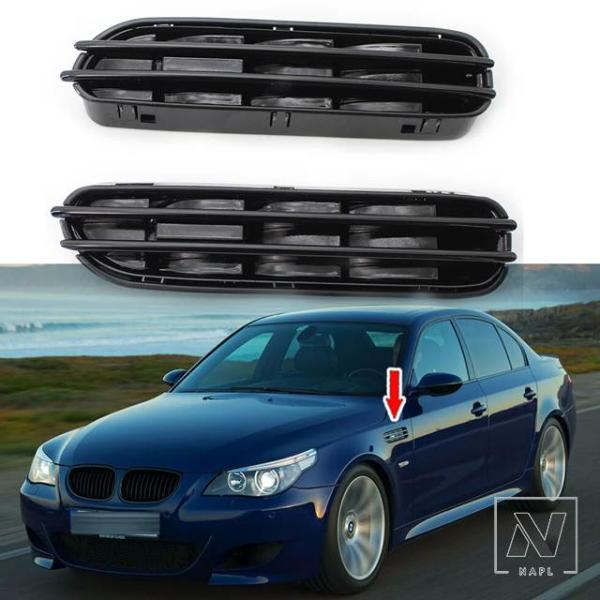 サイドフェンダー エアベント グリルブラケットマウント BMW E60 E61 E39 5 M5 1991-2004-10 1ペア■仕様 【爆買】高懸念化学物質:なし重量:606高さ:6幅:8長さ:19原産国:中国適合:詳細な説明の通りタイ...