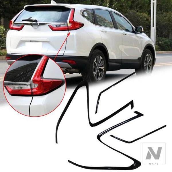 4X リアテールライト ランプ ベゼル フレーム オーバーレイ カバー モールディング トリム ホンダ CRV CR-V 2017-22 ■仕様 【爆買】高懸念化学物質:なし原産国:中国素材:ABSプラスチックタイプ:車カバータイプ:リアテ...