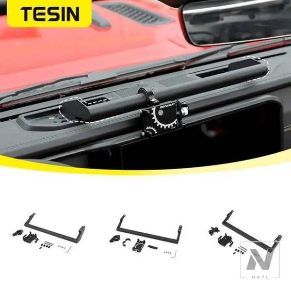 携帯電話ホルダー ジープ ラングラー JL グラディエーター JT 2024以降 カーセンターコンソール拡張電話スタンドブラケット■仕様 【爆買】高懸念化学物質:なし素材:金属色名:ブラック原産国:中国名:車センターコンソール拡張電話ホルダ...