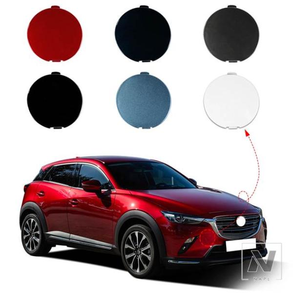 フロントバンパー 牽引フックカバーキャップ 牽引アイ マツダ CX-3 CX3 DK 2014-23 DK8A-50A11■仕様 【爆買】高懸念化学物質:なし重量:0.06KG特徴:フロントバンパー牽引フックカバー牽引アイキャップ高さ:2....