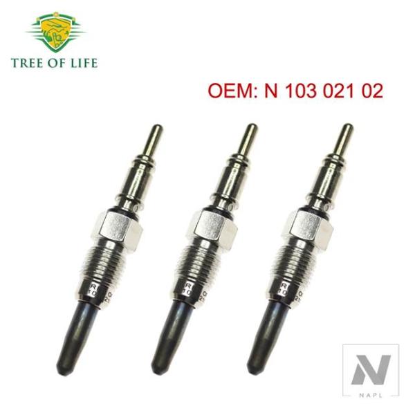 3個グロープラグ 11V SKODA OCTAVIA I FABIA SEAT CORDOBA ALHAMBRA I INCA TOLEDO LEON IBIZA II 1.9 TDI 1993-2006 N10302101■仕様 【爆買】...