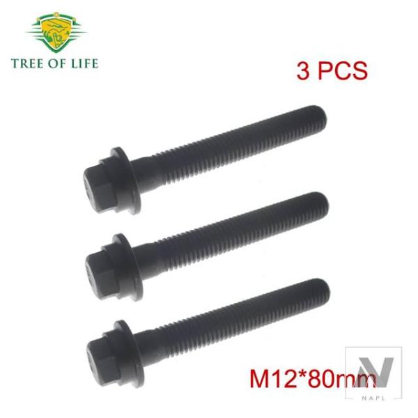 フォード トランジット MK6 MK7 DURATORQ 2.2 TDCI 2006-2010V347V348 YC1Q6A345AB M12X80MM クランクシャフトプーリーボルト 3個■仕様 【爆買】高懸念化学物質:なし特徴:1425...