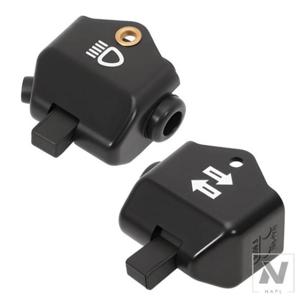 2 PCS バイク スイッチライトインジケーターキット SIMSON S50 S51 KR51 SCHWALBE STAR SPARROWHAWK HABICHT 40.1X44.8 MM 40.1X46.1 MM ■仕様 【爆買】高懸念化...