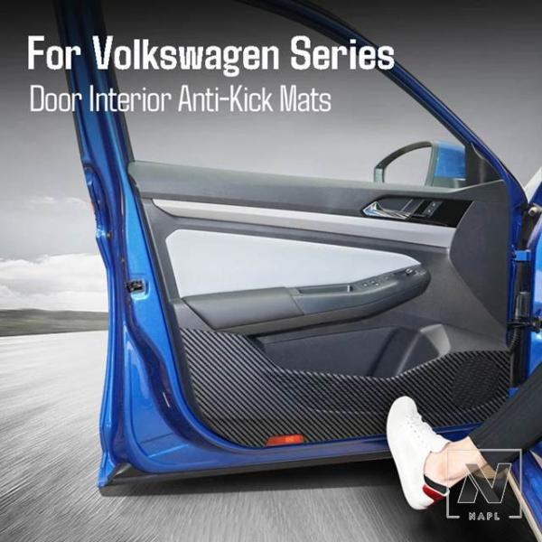 ドアアンチキックマット 汚れ防止パッドトリム VW TIGUAN ゴルフ 8 T-ROC TOUAREG SAGITAR SANTANA TERAMONT LAVIDA MAGOTAN LAMANDO ■仕様 【爆買】ステッカーの配置:ドア...