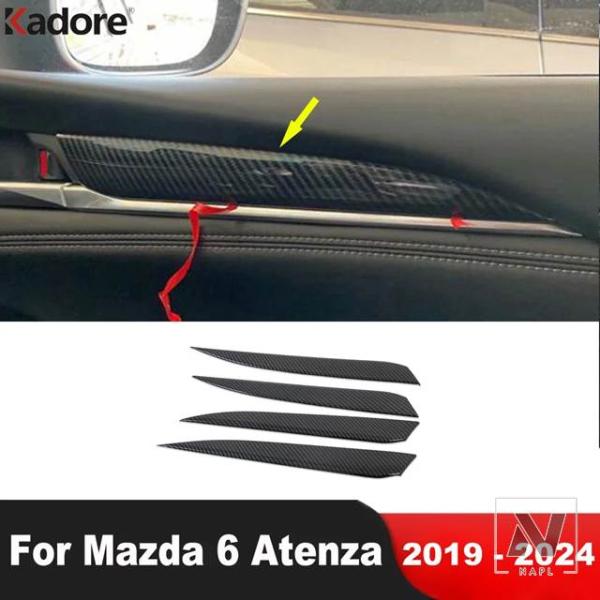 マツダ 6 MAZDA6 アテンザ 2019-24 カーボン ドアハンドルパネルカバートリム■仕様 【爆買】高懸念化学物質:なし重量:0.3KG高さ:5cm幅:15cm長さ:45cm外部試験認証:ISO9001モデル:134261年式:20...