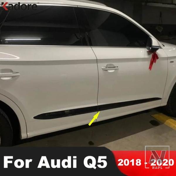 アウディ Q5 2018 2019 2020 カーボン サイドドア ボディトリム ドアラインパネル ストリーマーモールディング ガーニッシュストリップ■仕様 【爆買】高懸念化学物質:なし幅:10cm長さ:100cm外部試験認証:ISO900...