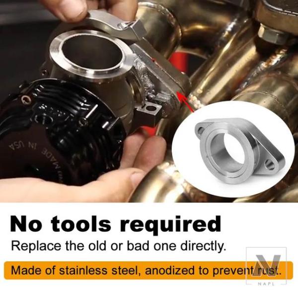 汎 ステンレス 38mmに 44mm VBAND MV-R ターボウエストゲートフランジアダプターキット 2 ボルトターボフランジ■仕様 【爆買】材料の種類:ステンレス鋼直径:38MMインチ重量:0.35KG外部テスト認証:ISO9000モ...