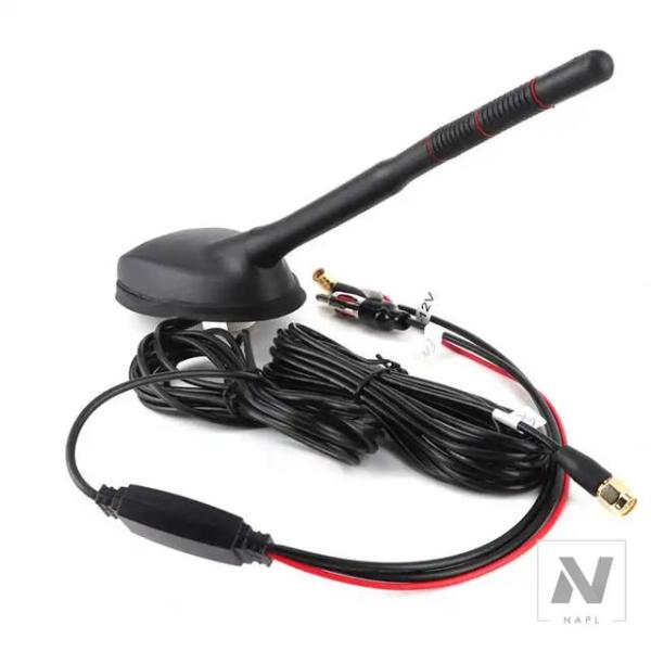 汎 DAB + GPS + FM アンテナ空中アクティブ増幅トップルーフマウント DAB アンテナ防水防塵■仕様 【爆買】重要な化学物質:なし重量:240g周波数範囲:車の信号アンテナ適合:トップルーフマウントアンテナ特殊機能:カーラジオア...