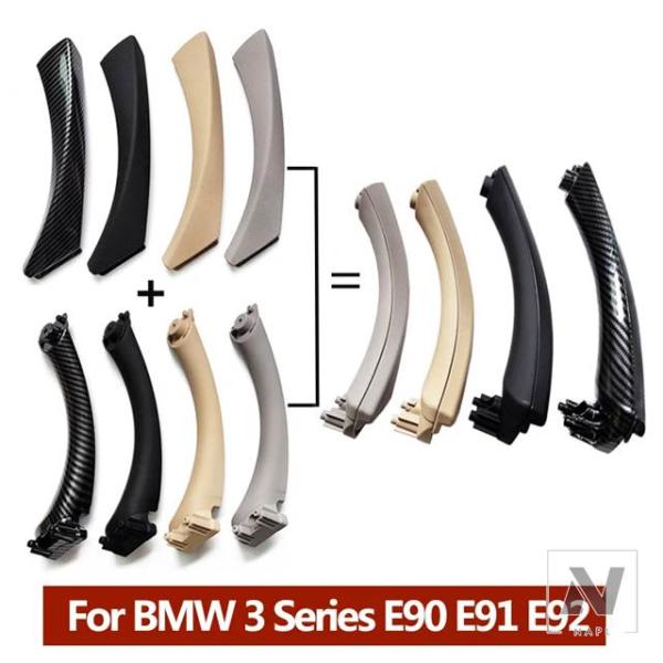 BMW アップグレードインテリアドアハンドル内側カバートリムの交換 3 E90 E91 E92 316 318 320 325 328I 2004-2012■仕様 【爆買】その他の部品番号:E90製造国/地域:CN交換部品番号:E90特殊機...