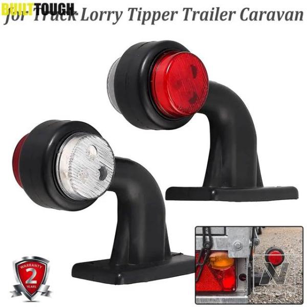 汎 2X LED サイドマーカーライト 12V 24V アウトラインインジケータートラックトレーラーポジションランプ防水自動車バスリアサイドランプ■仕様 【爆買】重要な化学物質:なし電圧:12V重量:0.38KGW数:6Wタイプ:ストロボラ...