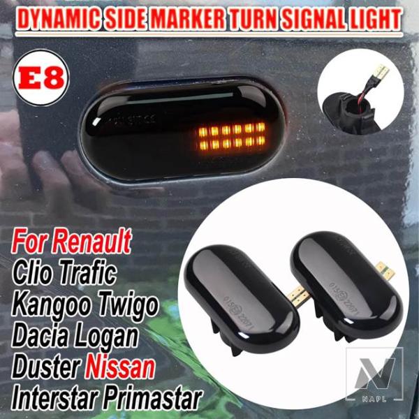 ダイナミックシーケンシャルウインカーウィンカーライト DACIA DUSTER DOKKER LODGY ルノー メガーヌ クリオ 1 カングー エスパス スマート フ■仕様 【爆買】重要な化学物質:なし車両ブランド/モデル:ルノー電圧:1...