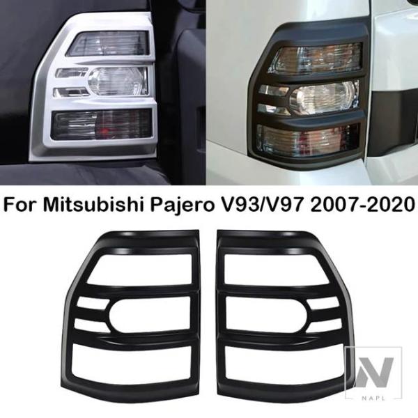 三菱 パジェロ V93/V97 2007-2020 1ペア リアテールライトカバー外装テールライトトリム装飾フレーム■仕様 【爆買】重要な化学物質:なし特殊機能:テールランプ装飾フレーム直径:10cm重量:0.75kg高さ:10cm幅:10...