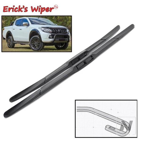 三菱 フロントワイパーブレード トライトン L200 ストラダ STRAKAR バーバリアンフロントガラス窓ブラシ 22インチ +18インチ■仕様 【爆買】重要な化学物質:なし配置:フロント年:2018 2020 2019 2016 201...