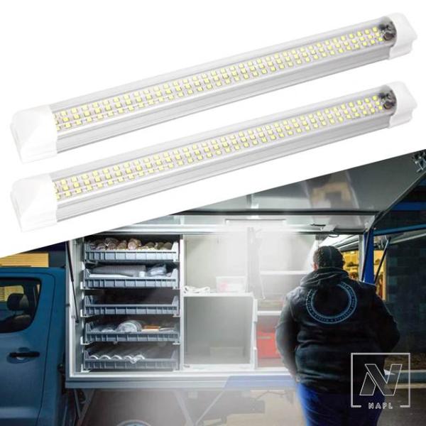 汎 2X 12V LED ライトバー 108 LED ストリップ ライト オン/オフ スイッチ付き ランプ バンオート キャンピングカー バス キャラ■仕様 【爆買】重要な化学物質:なしルーメン:>2000LM重量:0.22KGモデル...