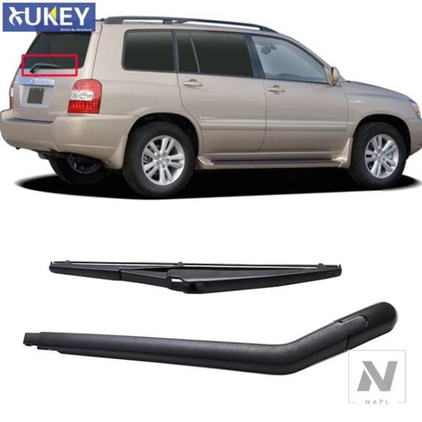 トヨタ 12インチ リアウインドスクリーンワイパーブレードアームセットキット ハイランダークルーガー MK1 2007 2006 2005 2004 2003 2002 200■仕様 【爆買】重要な化学物質: なし配置: 背面特殊機能: ク...