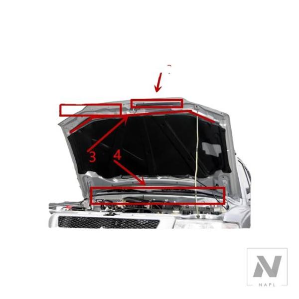 1 3ピースフードゴムシールパジェロミニ H60 ボンネットゴムストリップモンテロピニンボディゴム SHOGUN IO MR313797■仕様 【爆買】重要な化学物質: なしその他の部品番号: 5902A016車両への配置: ボンネット製造...