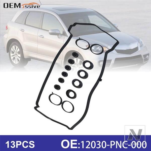 ホンダ アコード シビック アキュラ RDX TSX 2.0L 2.4L L4 2354CC 144CID 2002-12 エンジンバルブカバーガスケットセット 12030PNC000 12030-P■仕様 【爆買】重要な化学物質:なし重量...