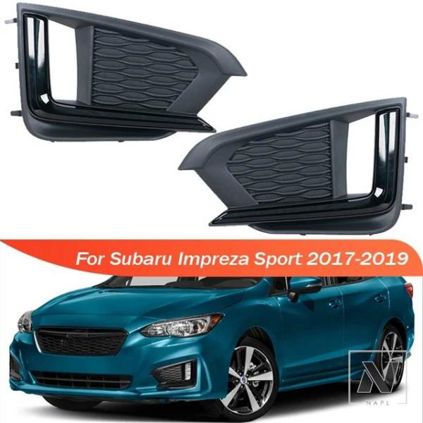 スバル インプレッサスポーツ 2017-2019 フロントバンパーフォグランプライトカバーフレームトリム蓋ベゼル 57731FL29A 57731FL28A■仕様 【爆買】重要な化学物質:なし特殊機能:フロントバンパーフォグライトカバーグリ...