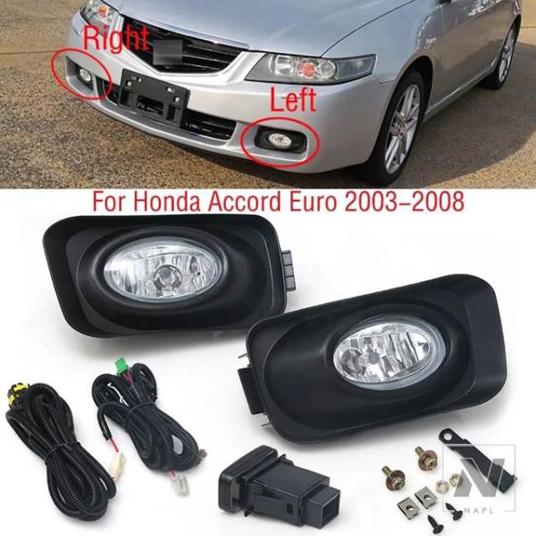 ホンダ アコードユーロ CL7 CL9 2003-2008 FOGLIGHT フォグランプアキュラ TSX 2003-2005 フロントバンパーフォグライトデイ駆動ランプ■仕様 【爆買】重要な化学物質:なし特殊機能:フォグランプタイプ:フォ...