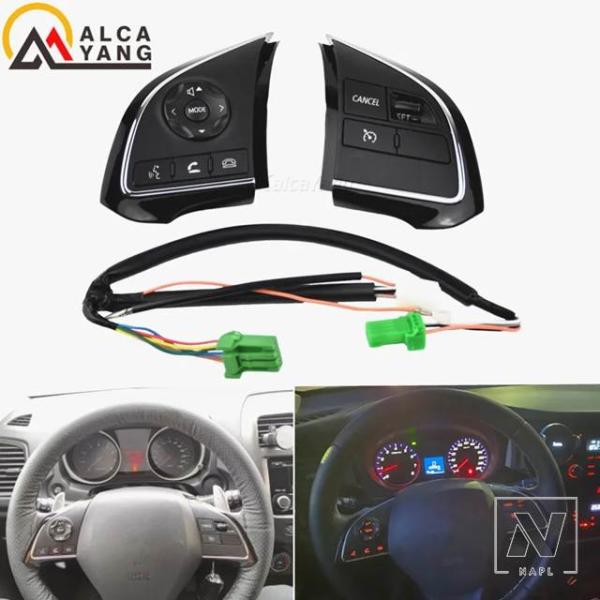 三菱 アウトランダー 2016-2018 XPANDER ステアリングホイールオーディオコントロールボタン■仕様 【爆買】重要な化学物質:なし特殊機能:三菱アウトランダー2016 2017 クルーズコントロールスイッチボリュームボタン直径:...