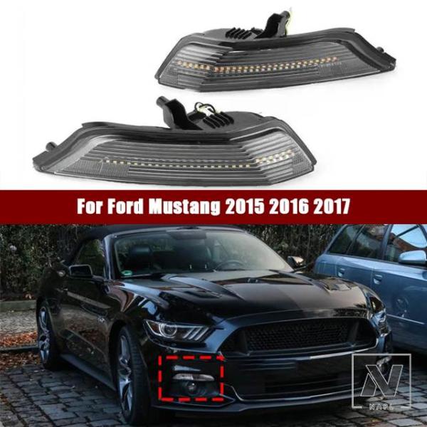 フォード マスタング 2015 2016 2017LED フロントウィンカーライト水点滅白 DRL と流れるイエローウィンカー■仕様 【爆買】重要な化学物質:なし車両ブランド/モデル:フォード電圧:12V原産地:中国本土タイプ:ウインカーフ...