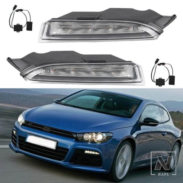 VWLED デイタイムランニングライト昼光運転黄色ウィンカーランプ シロッコ R 2010-2014-2016■仕様 【爆買】電圧:12V特殊機能:LEDデイタイムランニングライトモデル:LED DRL原産地:中国本土タイプ:ヘッドライトア...